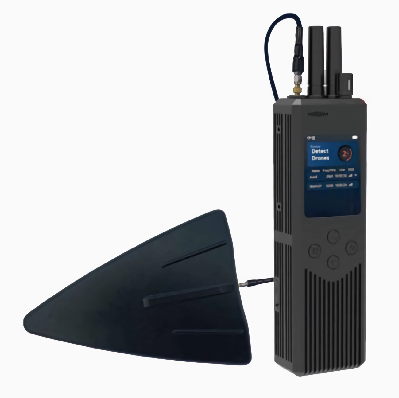 D-US-SN02 Walkie Talkie Style Handheld Drone Detector with Sector Antenna