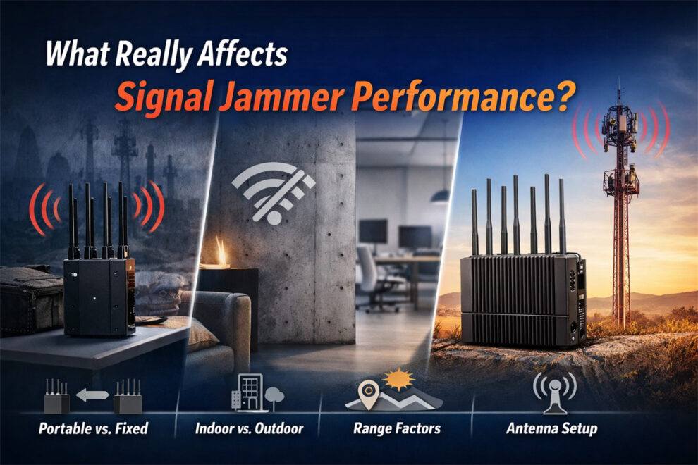 Performance Guide of Mobile Signal Jammer: What Really Affects Range ...